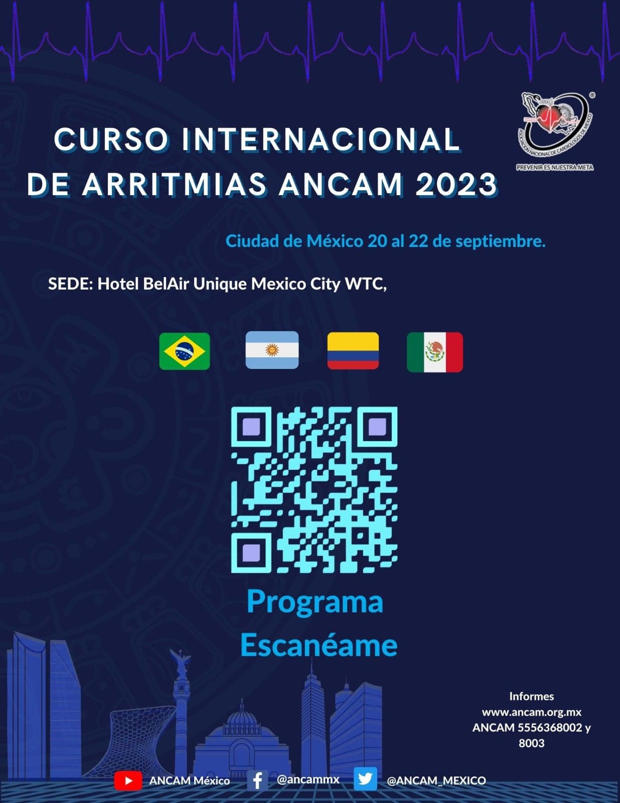 Curso Internacional de Arritmias ANCAM - Grehta